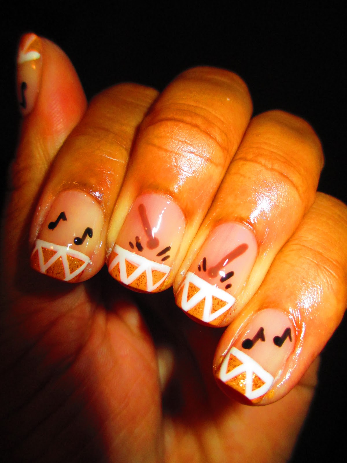 Fairly Charming: 12 Mani's of Christmas #11... Little Drummer Boy