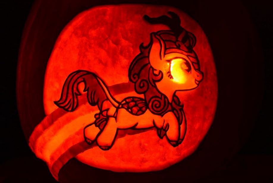 Easy My Little Pony Pumpkin Carving Patterns
