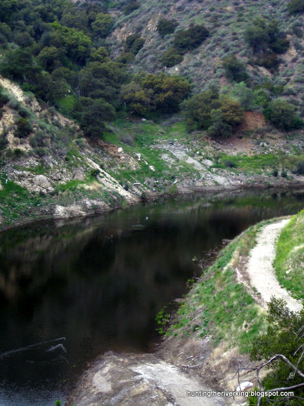 San Dimas Reservoir Fishing Exploration Video - Hunting the River King