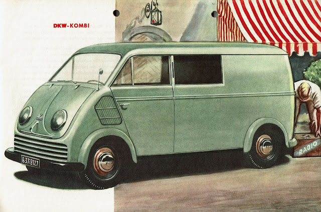 DKW Auto-Union Project: 1952 The New DKW Schnellaster