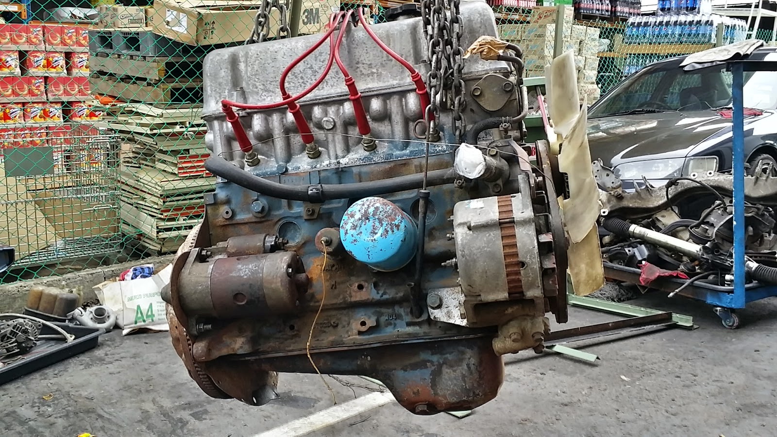 A Datsun Turbo Violet from 1974: Delivery of a stock used Nissan/Datsun ...