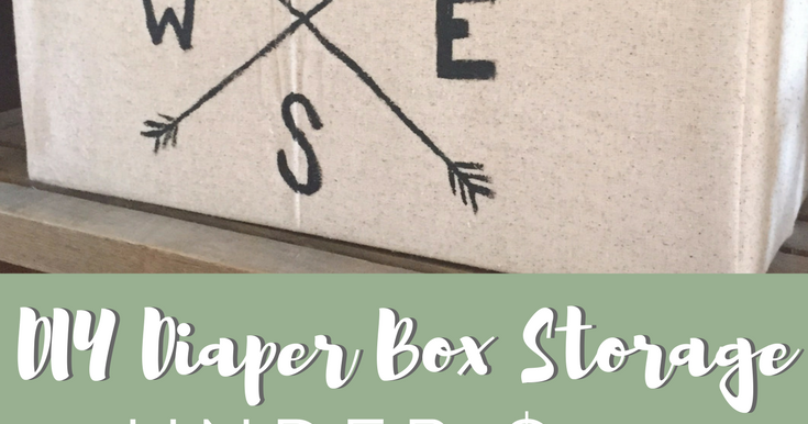 DIY Diaper Box Storage | R&R at home