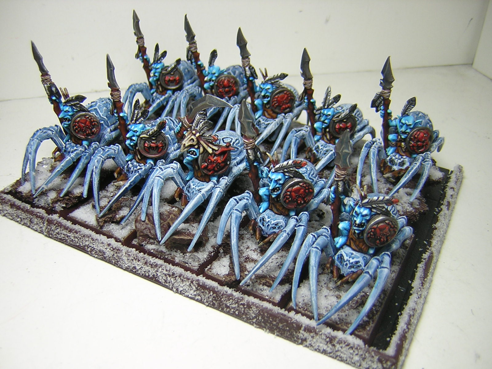 Warhammer 40k Orks (and more): Spider rider unit done