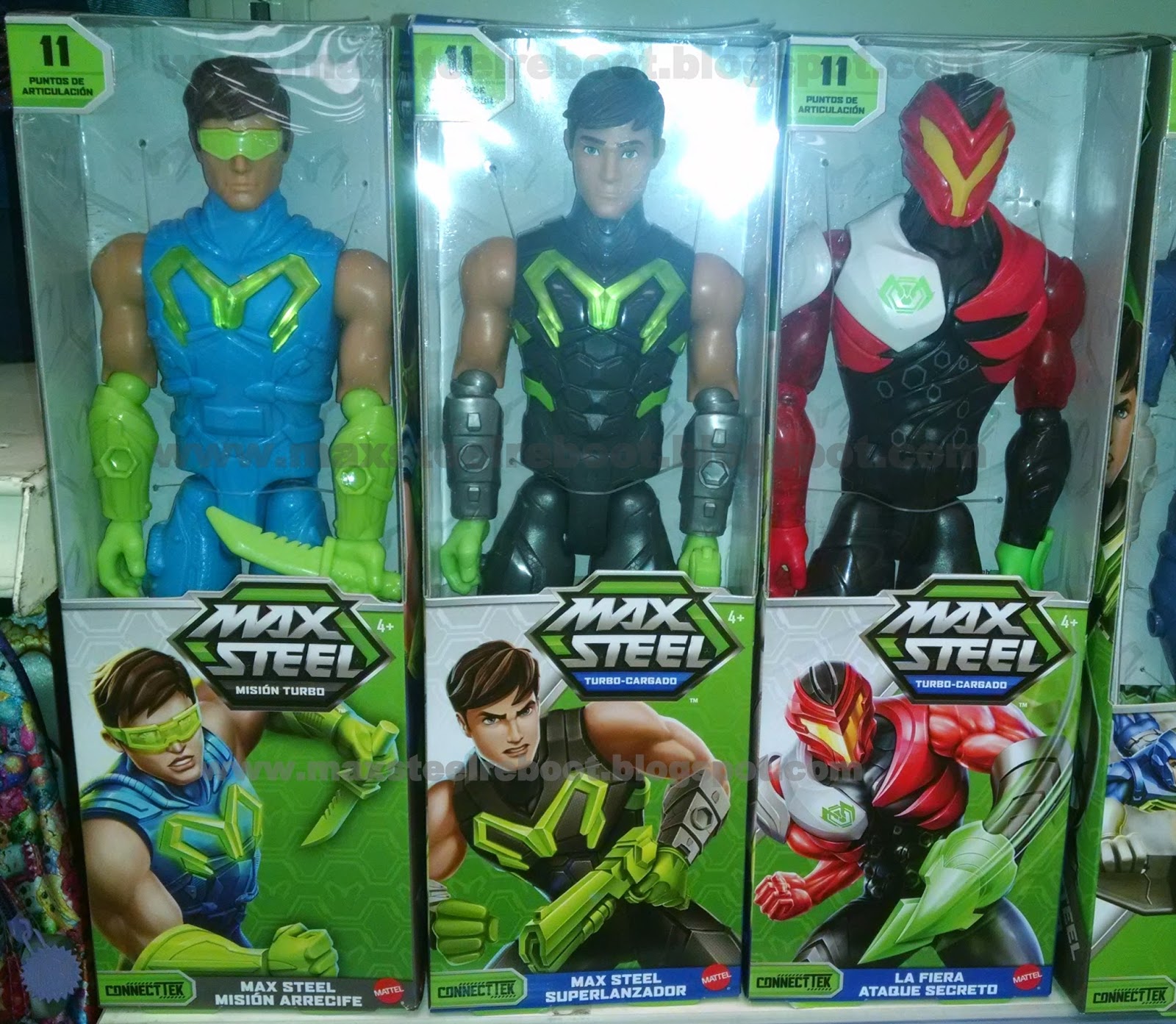 Max Steel Reboot: Max Steel Jet Pack y nuevas figuras básicas en tiendas