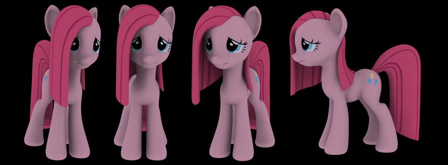 Equestria Daily - MLP Stuff!: Hashbro's 3D Pony Models