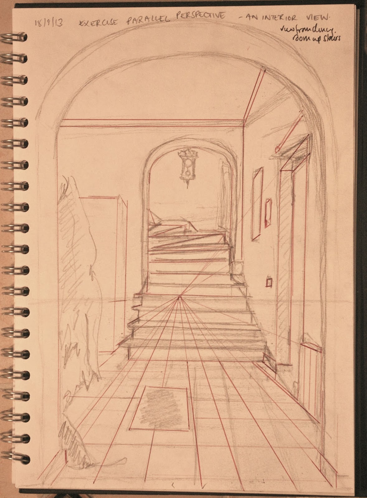 Aylish's OCA Learning Log: Exercise: Parallel Perspective