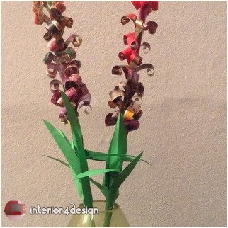 DIY Swirly Paper Flowers - Interior4desigN