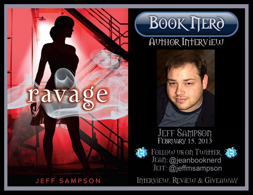 Jeff Sampson Author Interview ~ JeanBookNerd
