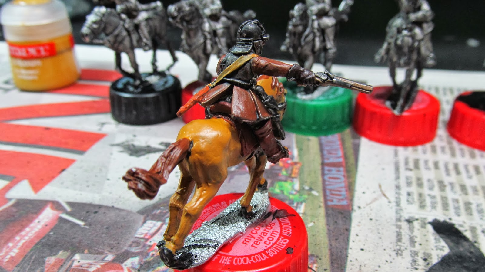 Toy Soldiers and Dining Room Battles: Perry Miniatures ECW Cavalry WIP