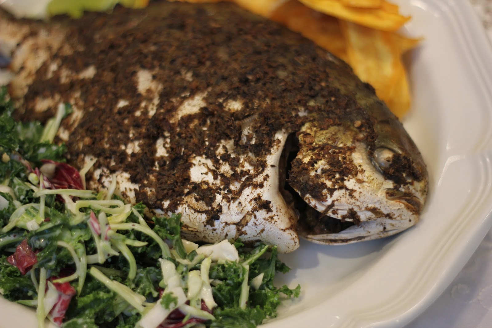 Cookies & Cashmere: Recipe: Spicy Jerk Sea Bream