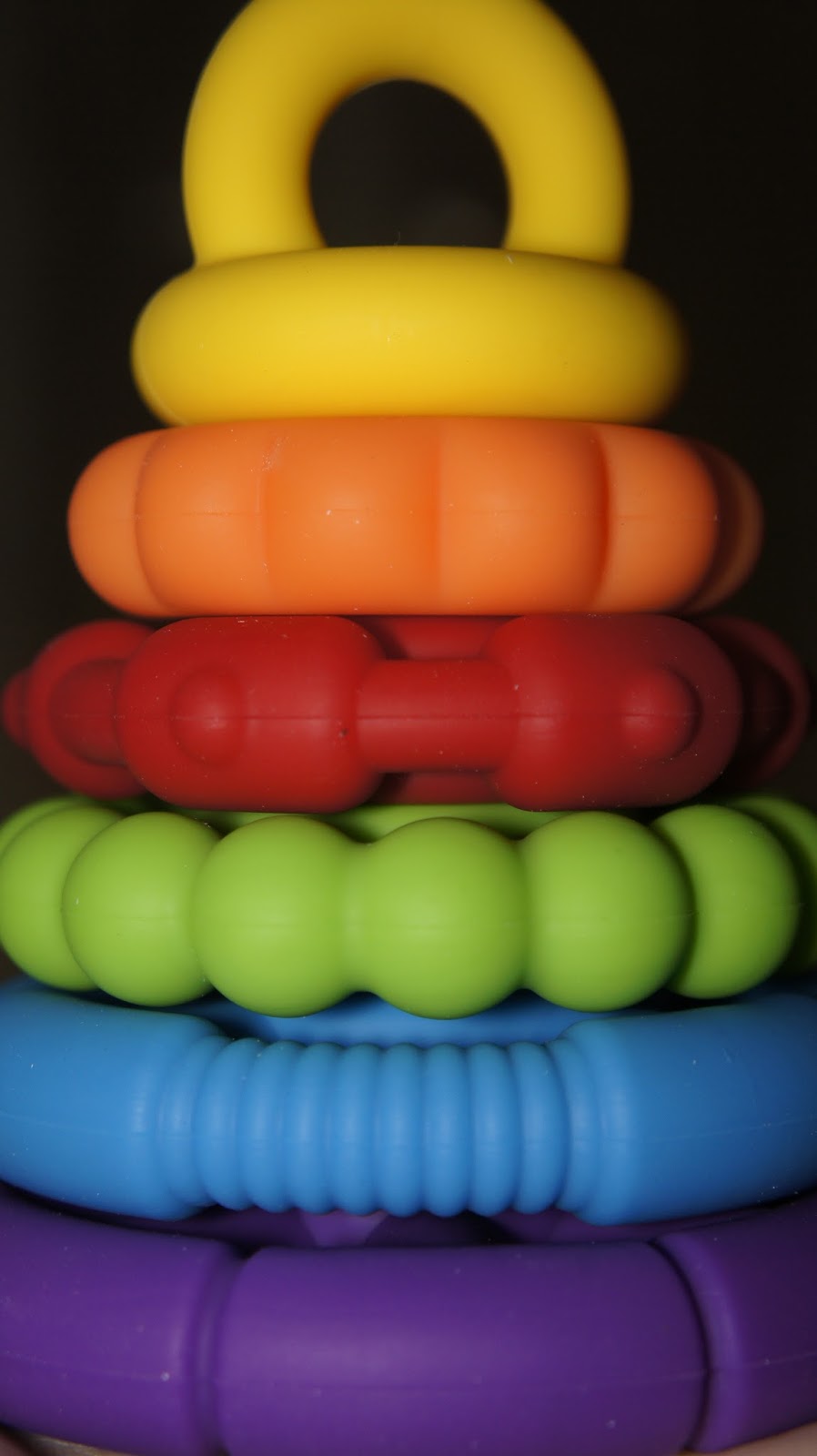 Stackable Teething Ring Toy by A Diva Difference ~ Let Me Review That ...