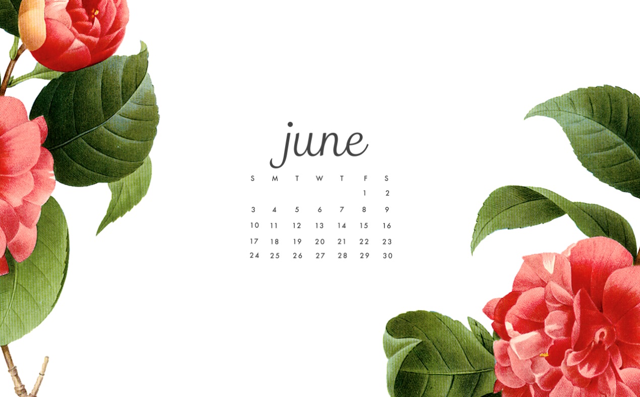 SCRAP & my favourite things: Fondos de pantalla para junio