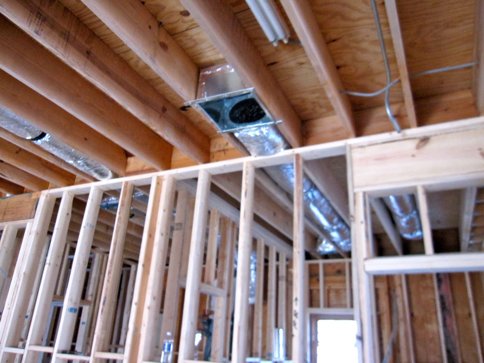 Once Upon A Barn: More Framing and HVAC