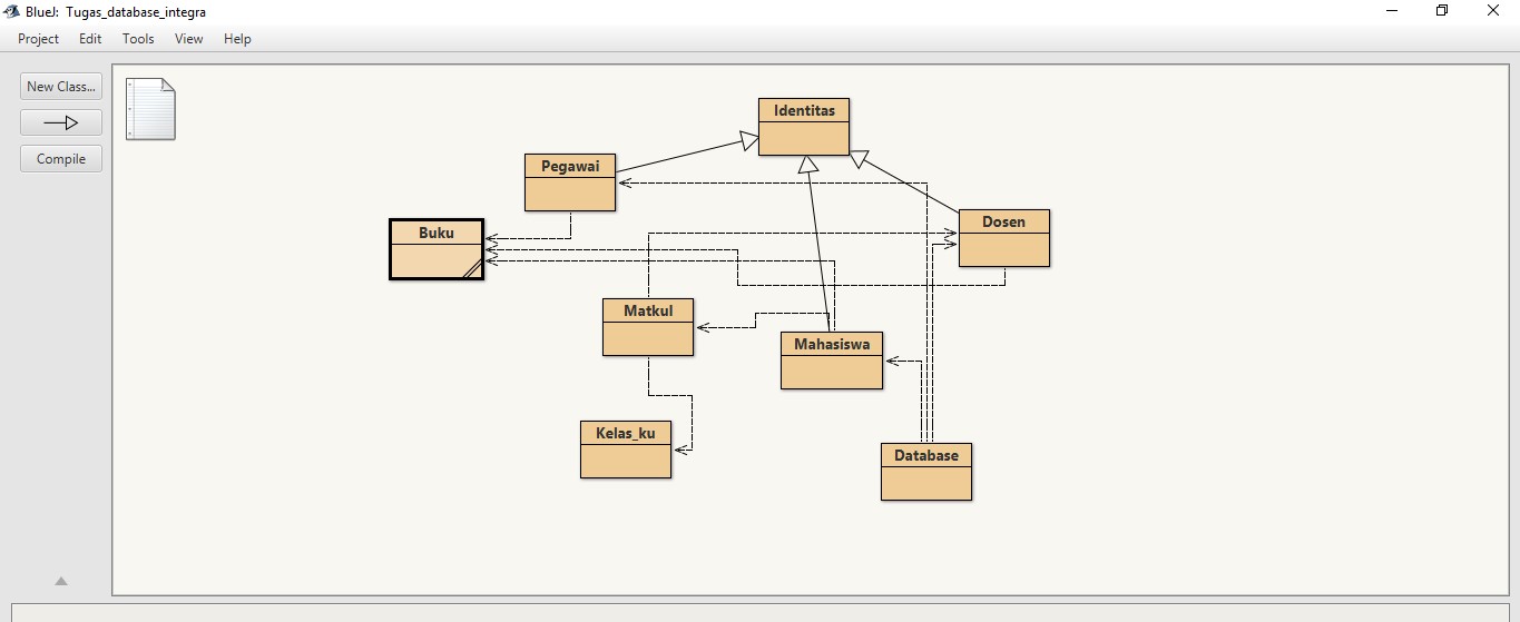 Tugas PBO B Membuat DataBase Mahasiswa Sederhana