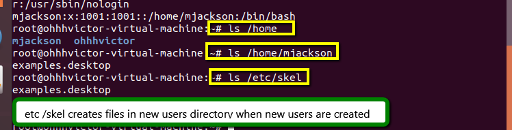User Account Management - Linux