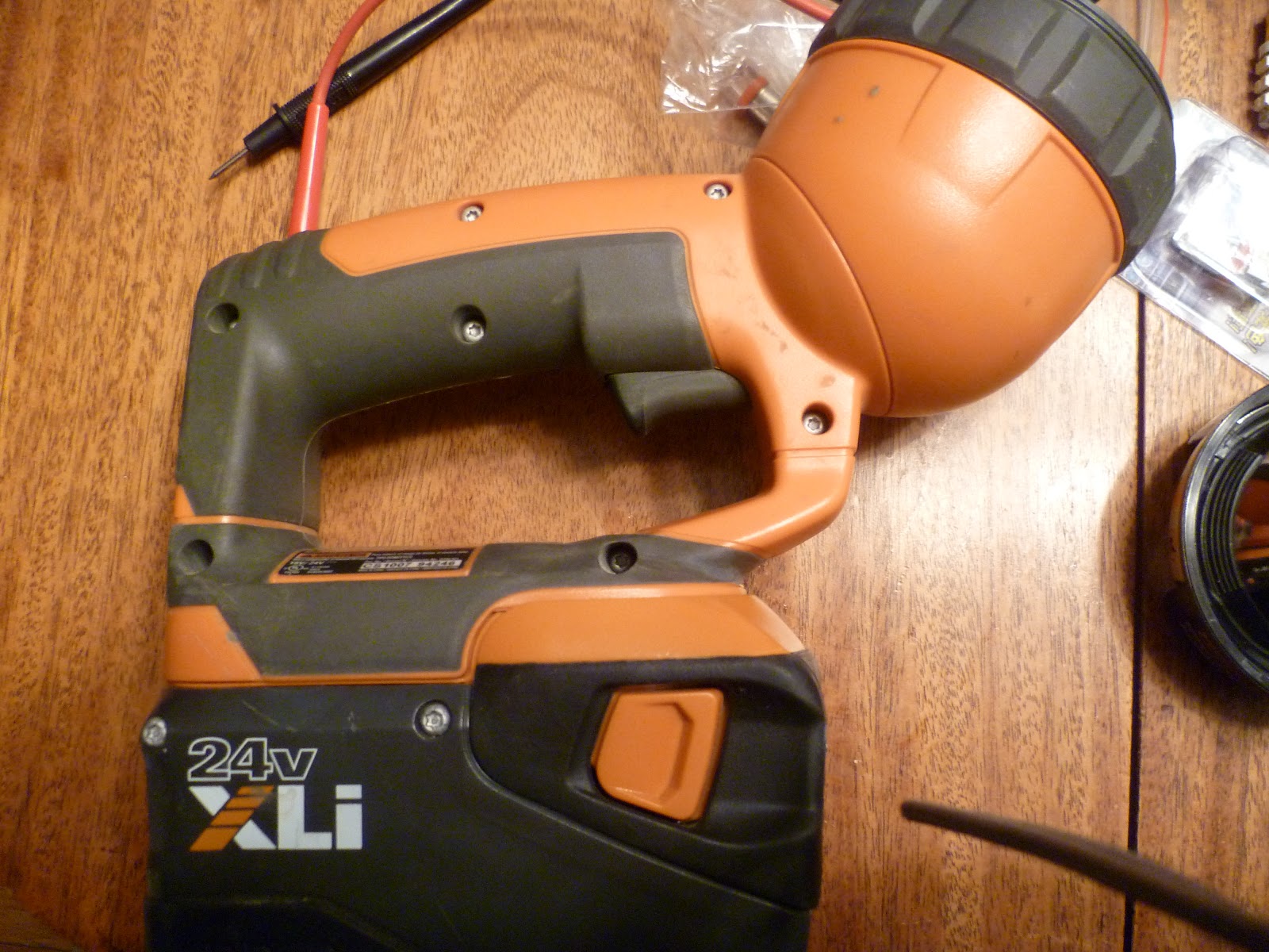 Rebel Repair: Ridgid 24V flashlight