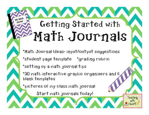 Teaching with Heart Matters : Math Journals