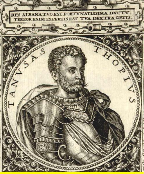 The adoration for the Albanian partner Tanush Topia with the French ...