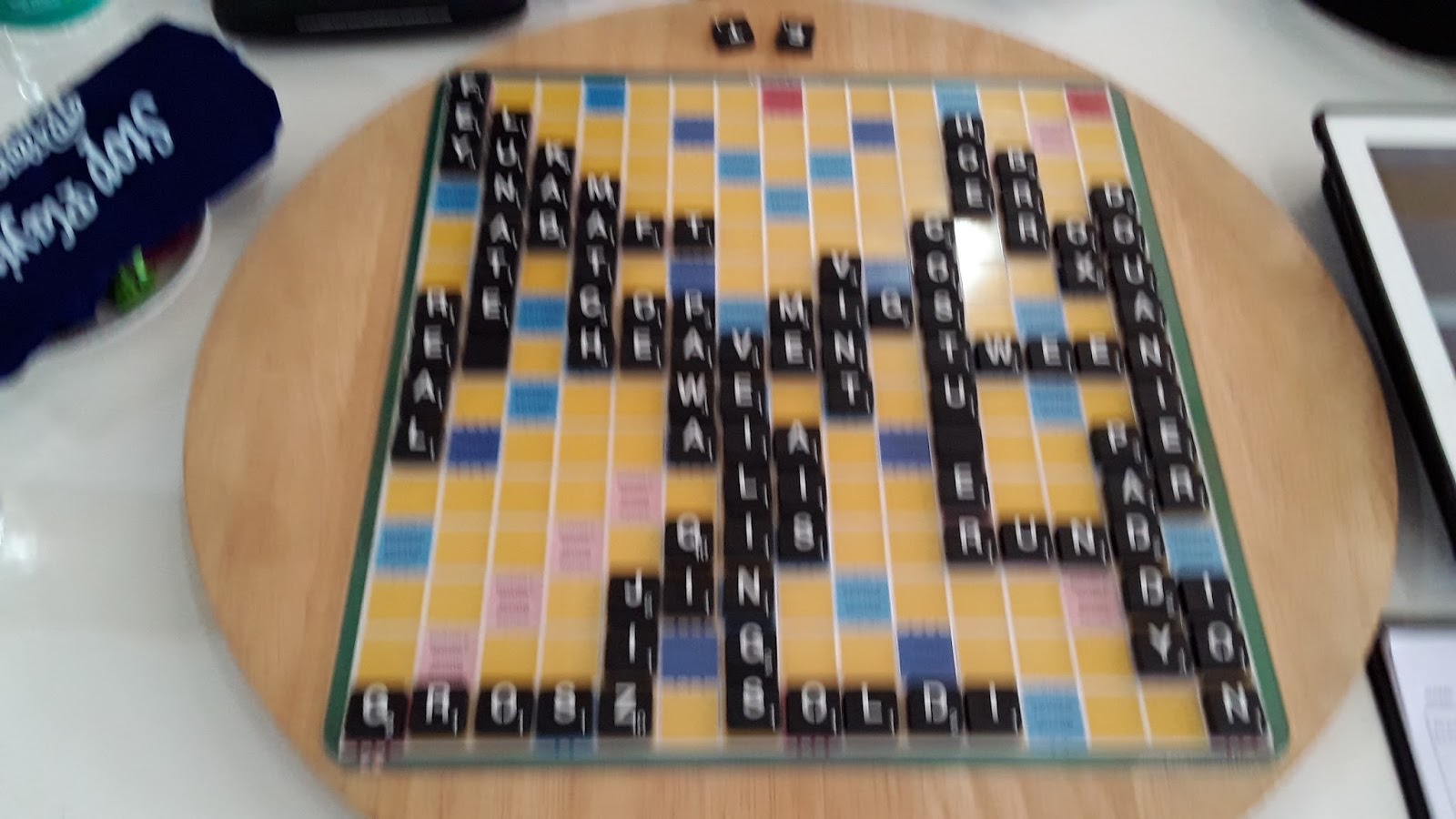 Capgemini International Scrabble Tournament 2018 Day 1 - Scrabbling Away