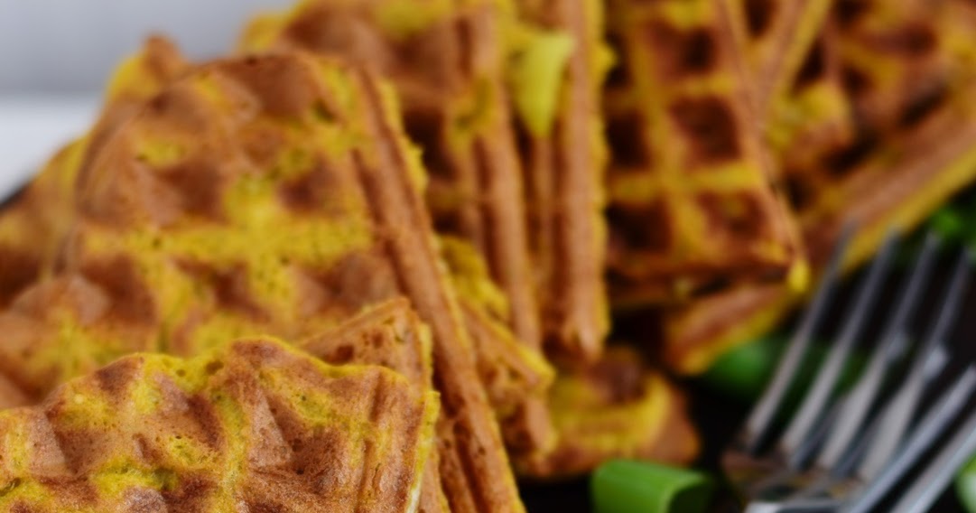 Gofry wytrawne z dynią