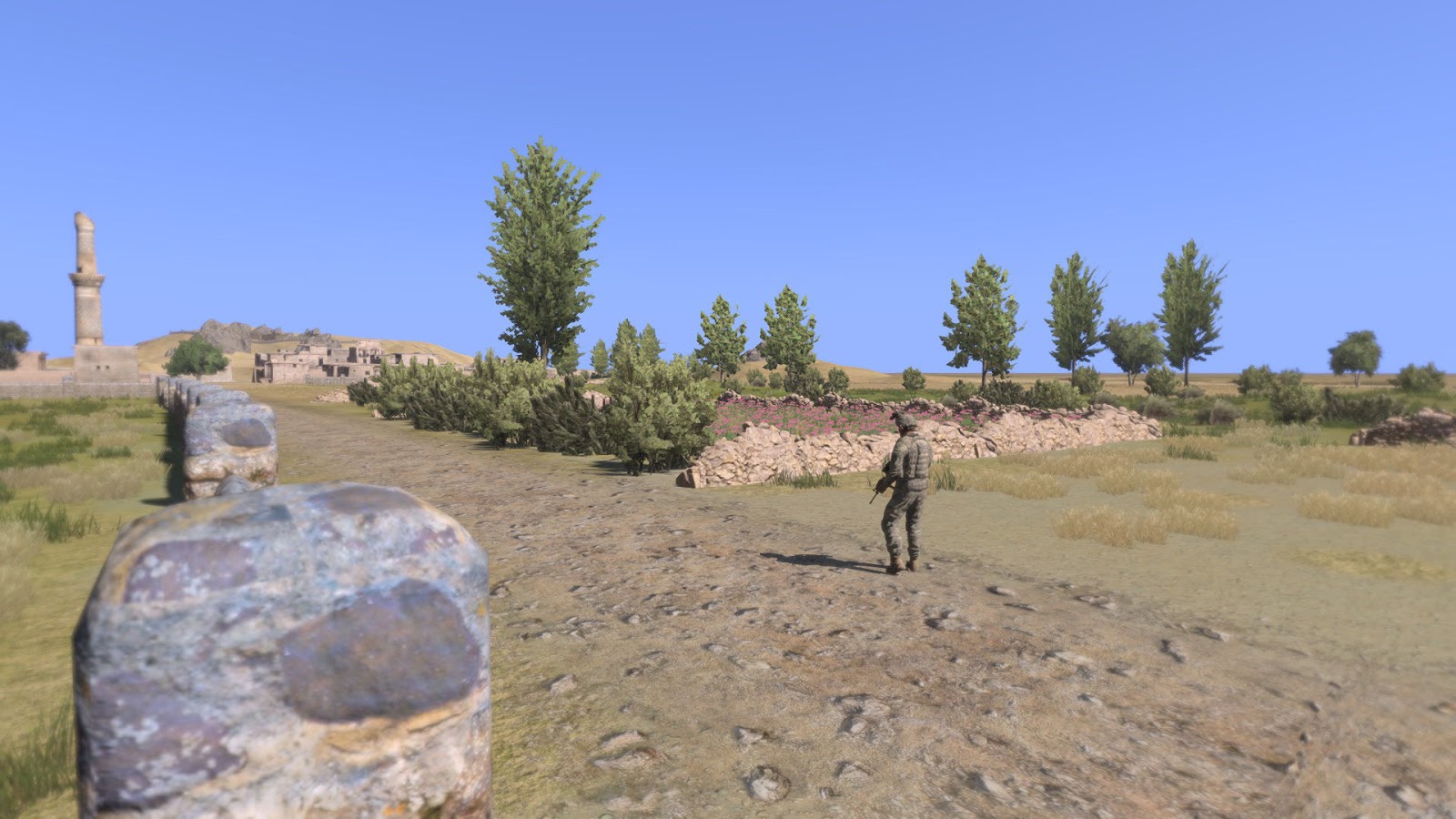 アフガン風味の Arma 3 用 Chessab River マップ アドオンで建物を設置中 | 弱者の日記^^ - Arma 3 MODと ...