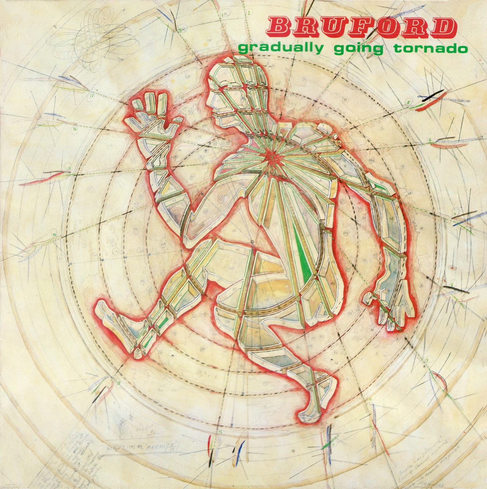Jazz Rock Fusion Guitar: Bill Bruford - 1980 "Gradually Going Tornado"