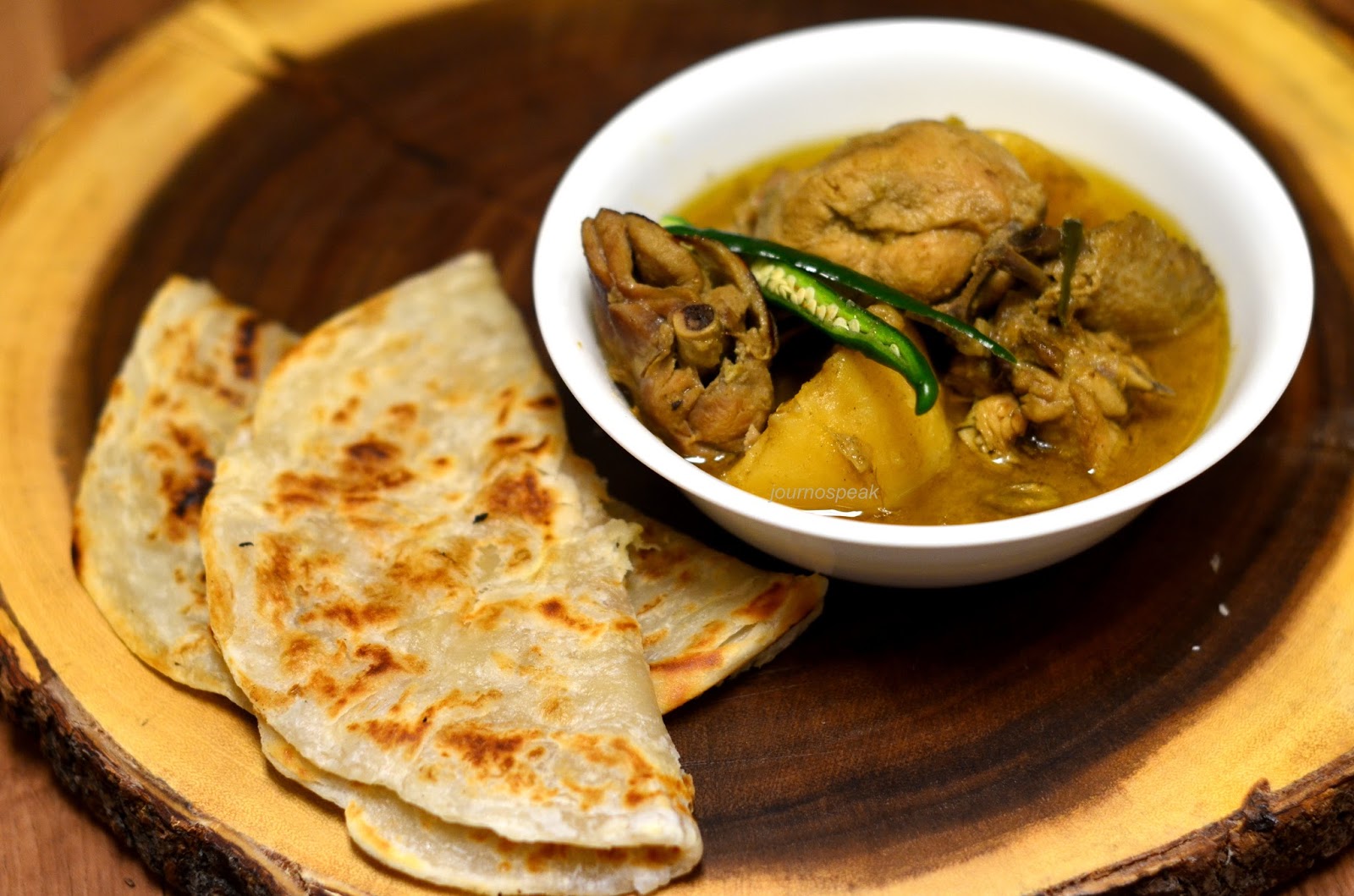 KANCHA LONKA MURGI - GREEN CHILI CHICKEN CURRY : GARDEN TO TABLE ...