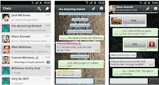 android market app: WhatsApp Messenger
