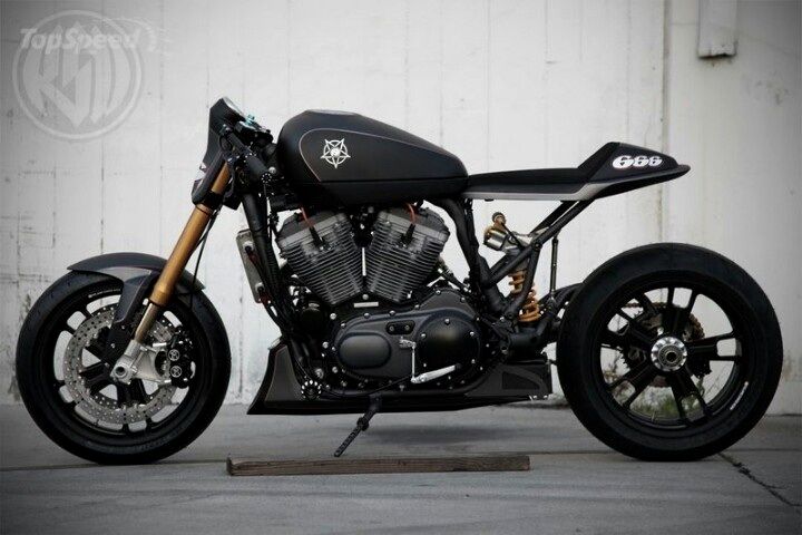 Dunia Modifikasi: Gambar Motor Modifikasi Cafe Racer Mono Shock