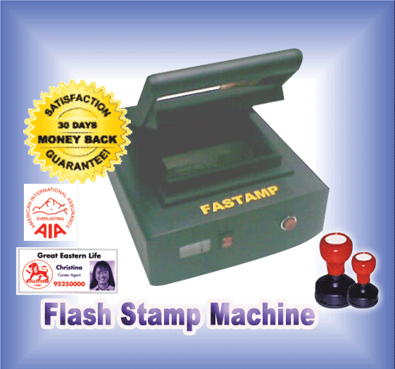 Mesin Stempel Warna Lokal Lampu 2