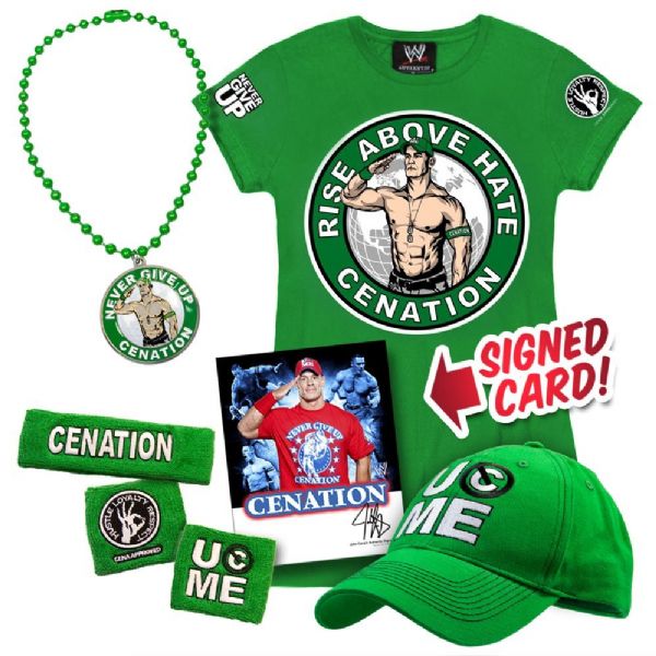 The John Cena Blog: John Cena NEW Ring Gear! "Salute the Cenation"