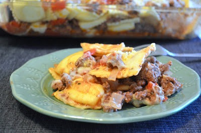 The Savvy Kitchen: Baked Beef Ravioli