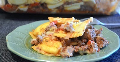 The Savvy Kitchen: Baked Beef Ravioli