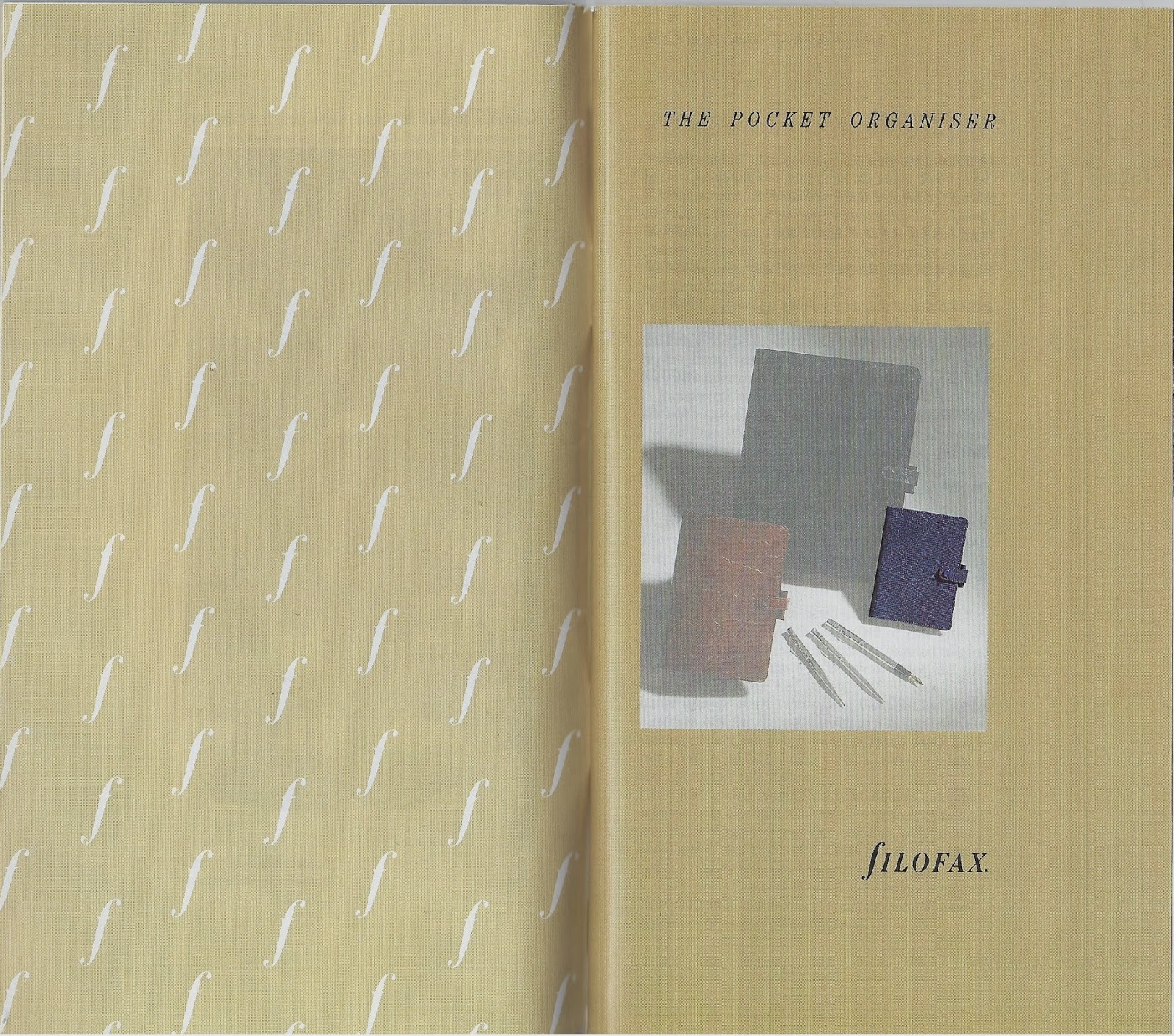 Philofaxy: Filofax Catalogue 1990