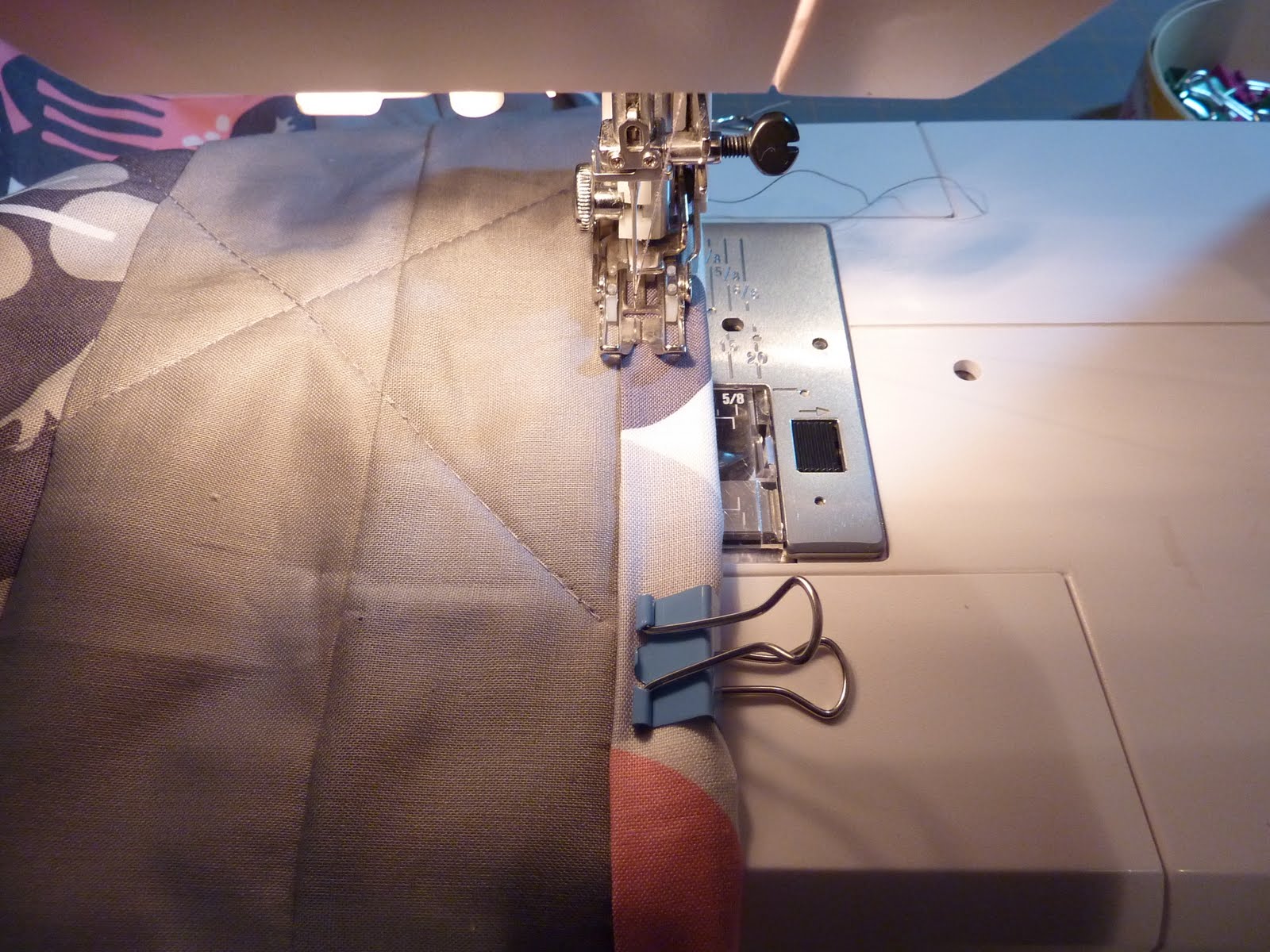 tarabu arts - books, quilts, tea: A back-to-front Binding Process