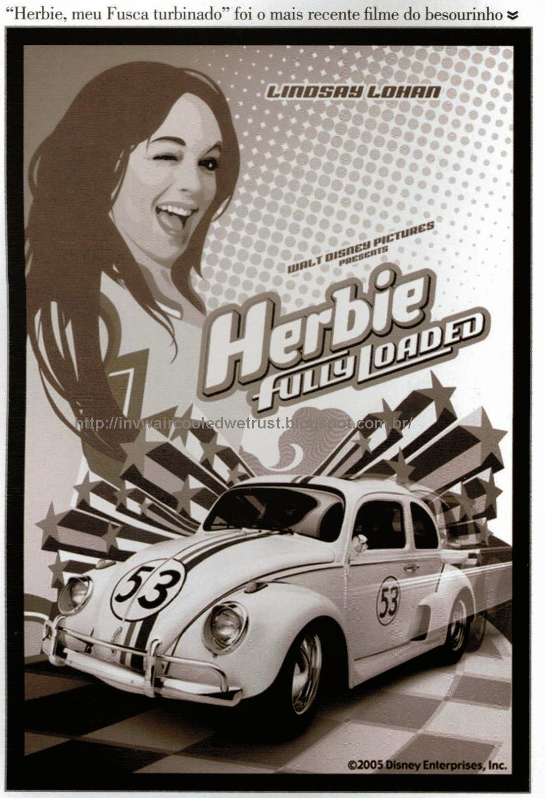 In VW air cooled we trust!: Fusca e as telas de cinema. Herbie 53, o ...