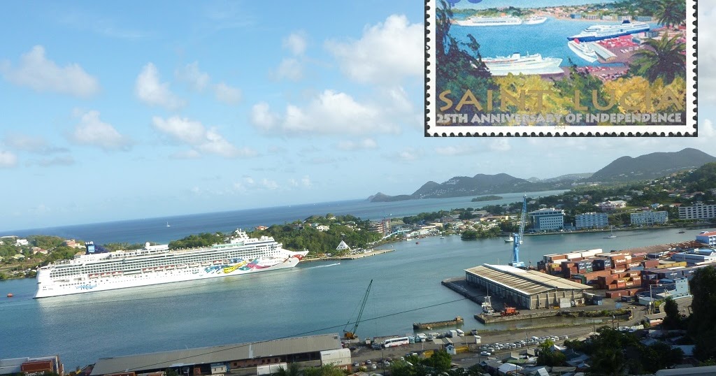 Photo-ops: Philatelic Photograph: Port of Castries - Castries, St. Lucia