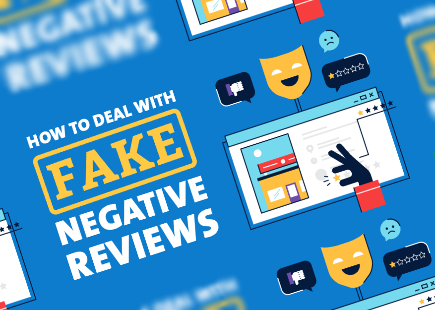 What To Do When You Get A Fake Bad Review [infographic]