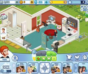 PLAY: The Sims Social at Facebook ~ Digs Games