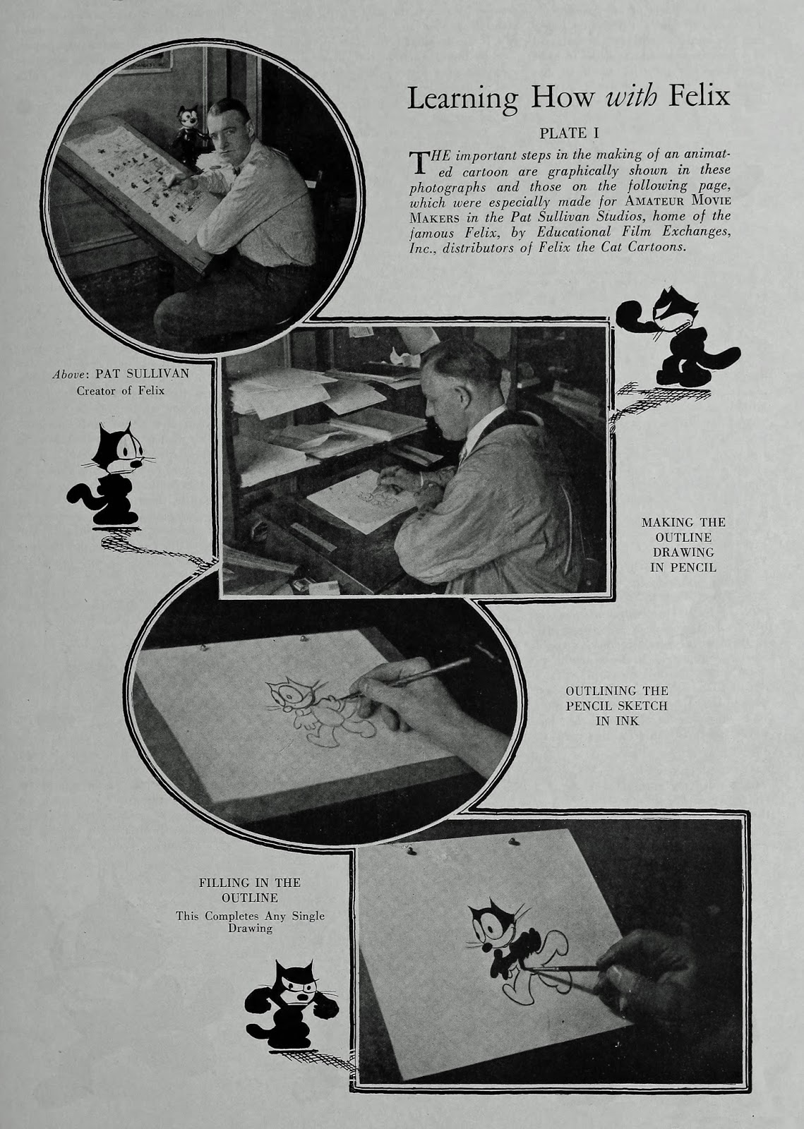 Tralfaz: Pat Sullivan Reveals How to Make Cartoons