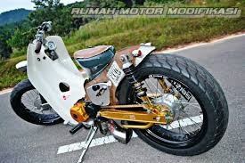 MODIFIKASI MOTOR STREET CUB