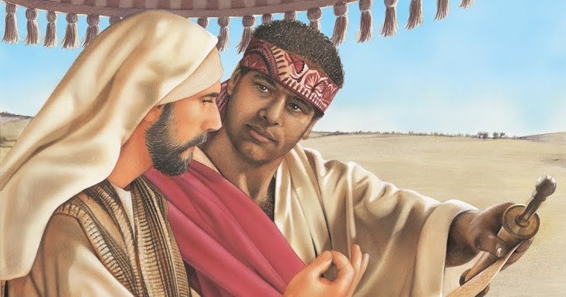 Textos y Porciones de la Biblia: FELIPE Y EL ETÍOPE