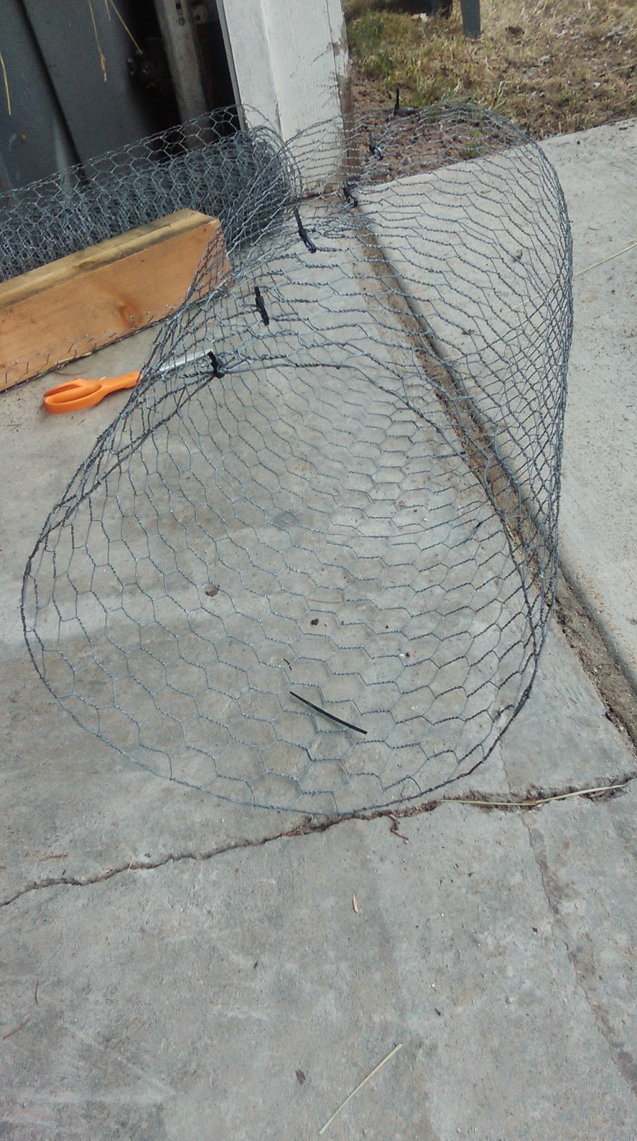 Let A Girl Show You How! (Becky Williams): Chicken Wire Duck Nester