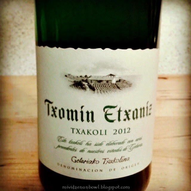 Mi vida en un bowl: El vino Chacolí (Txakoli)