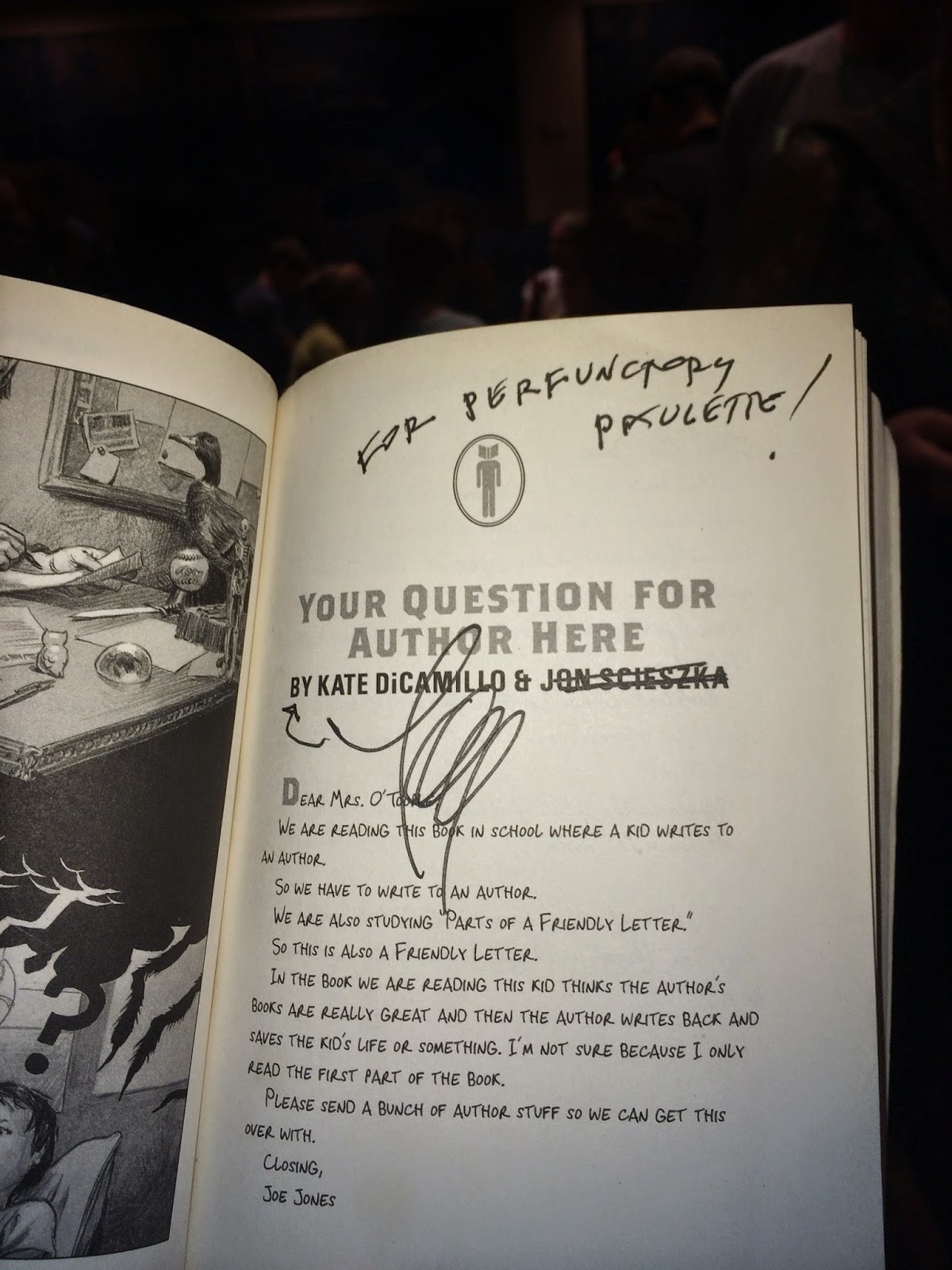 Children's Corner: Holy Bagumba! It's Kate DiCamillo!