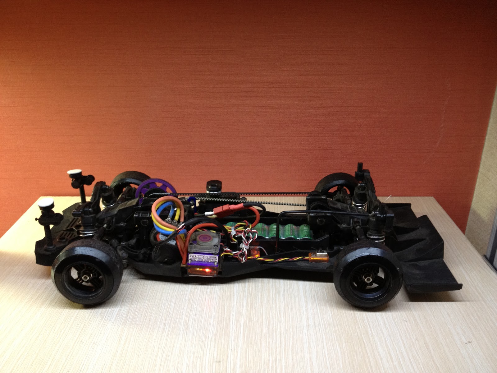 RC Car Mongolia: TEH-R31 Pro drift chassis with Ford Mustang GT 1966