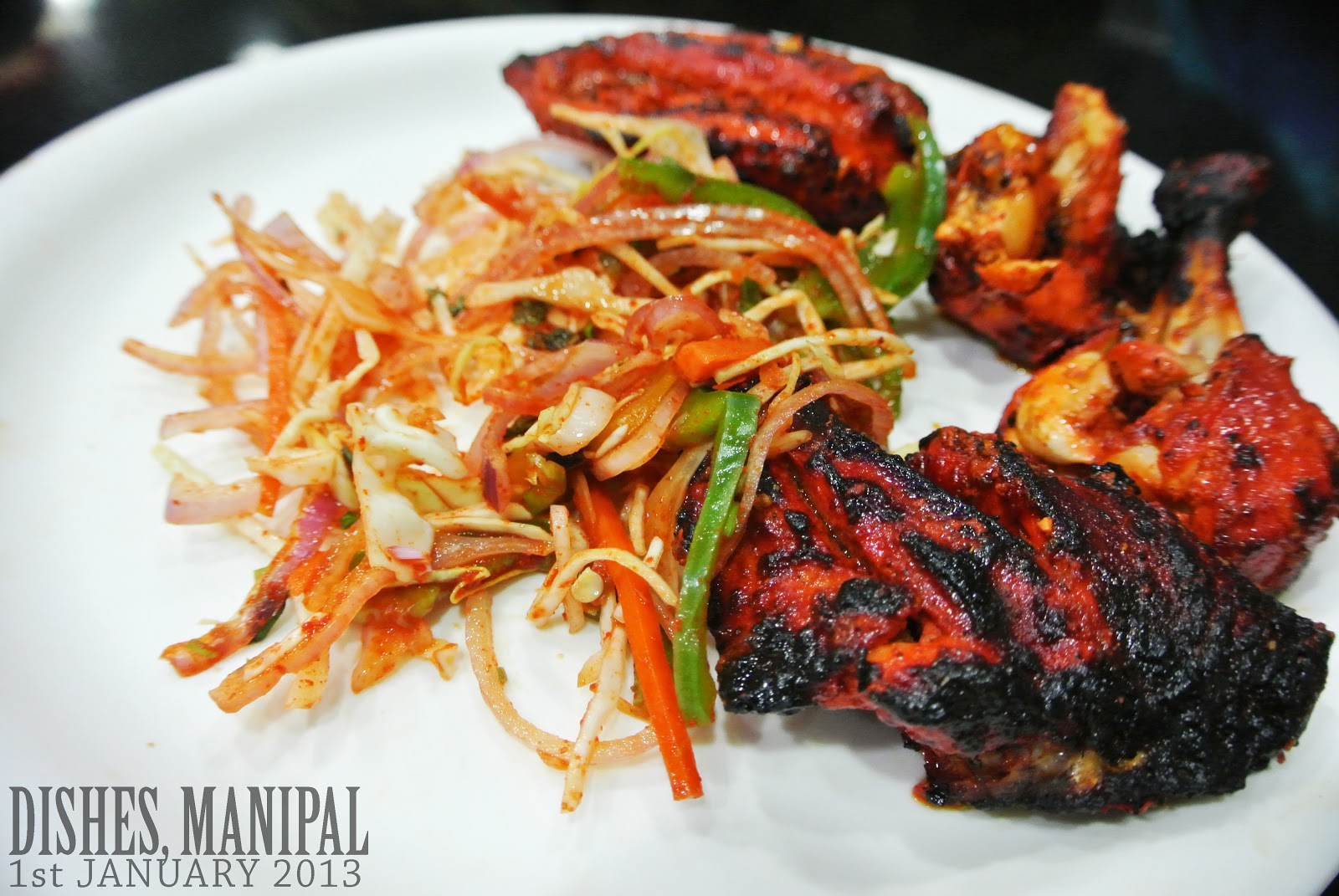 l a . l a e n a: First of January 2013; Dishes, Manipal