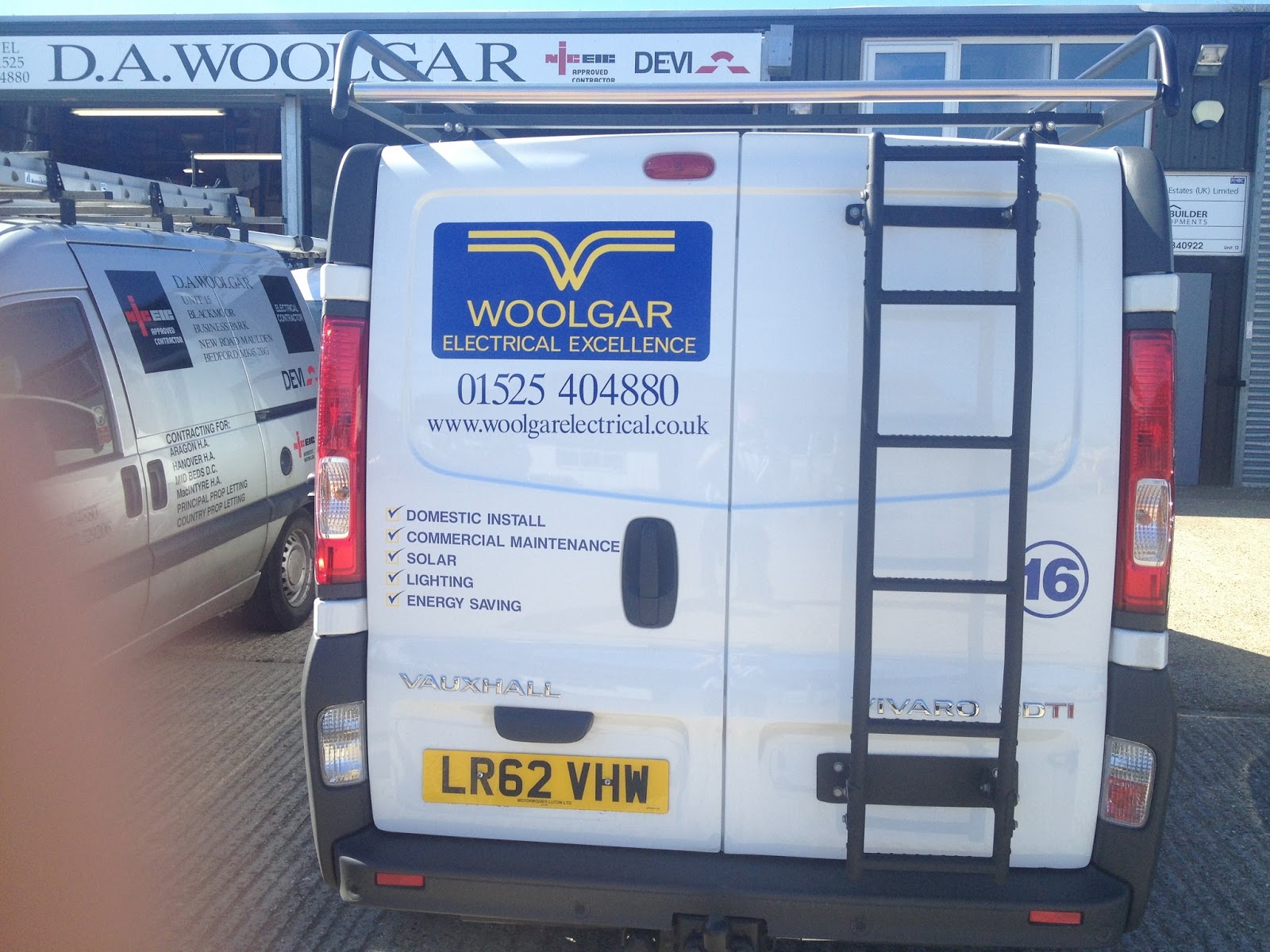 Woolgar Electrical: New Van Livery