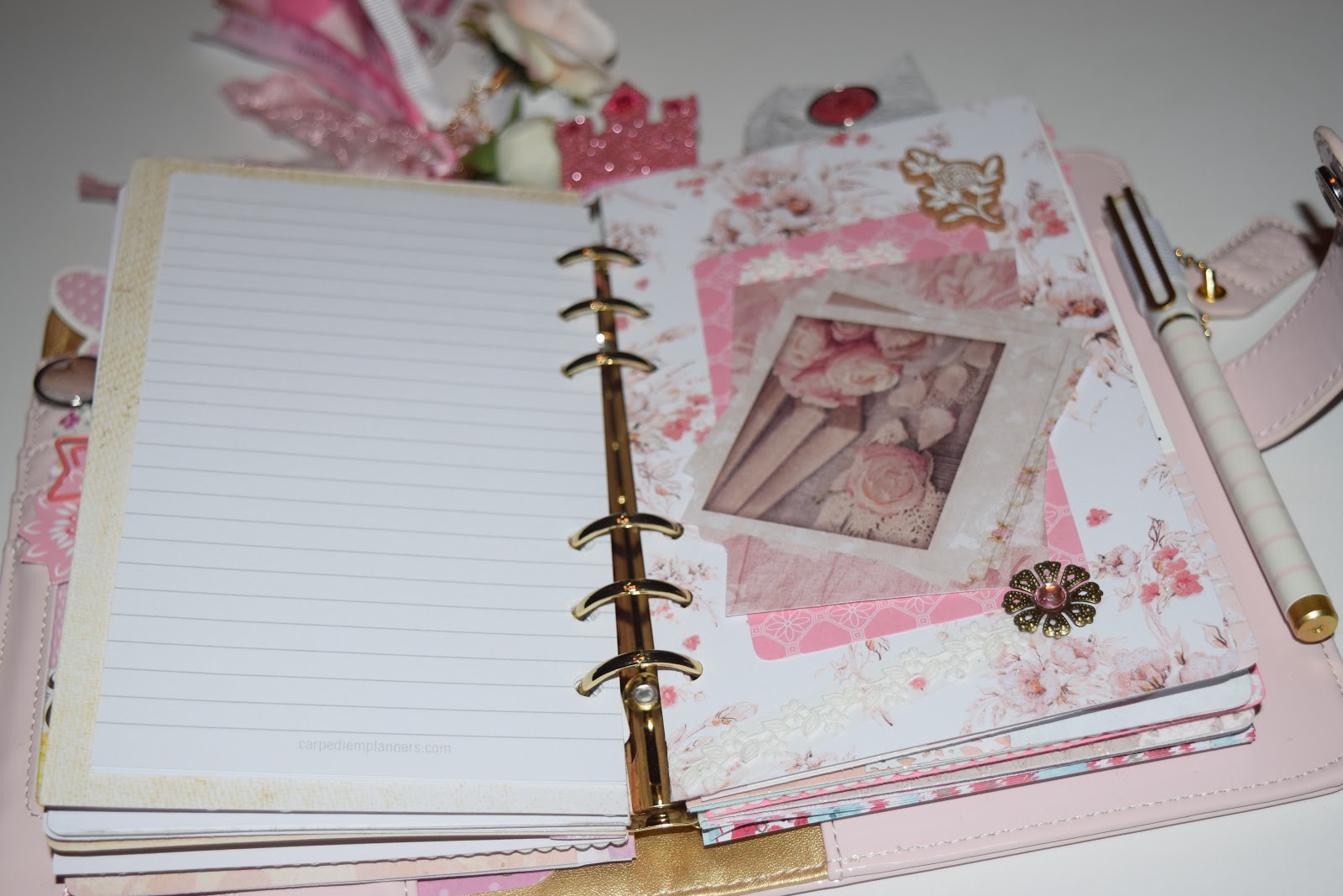 Shireece Planner: Décorer son planner shabby chic [Set up planner #1]