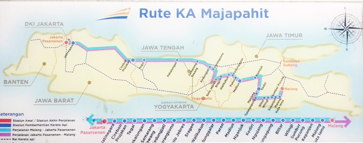 Kereta Api Majapahit Kelas Eksekutif